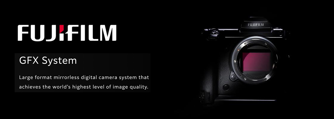 Fuji GFX Series Cameras Banner